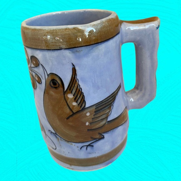 Tonala | Kitchen | Large Tonala Mexican Folk Art Coffee Mug Stoneware ...